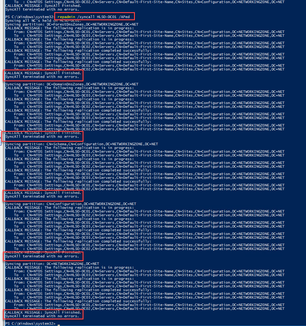 Active Directory: SYSVOL Folder not replicating - Mexicali IT