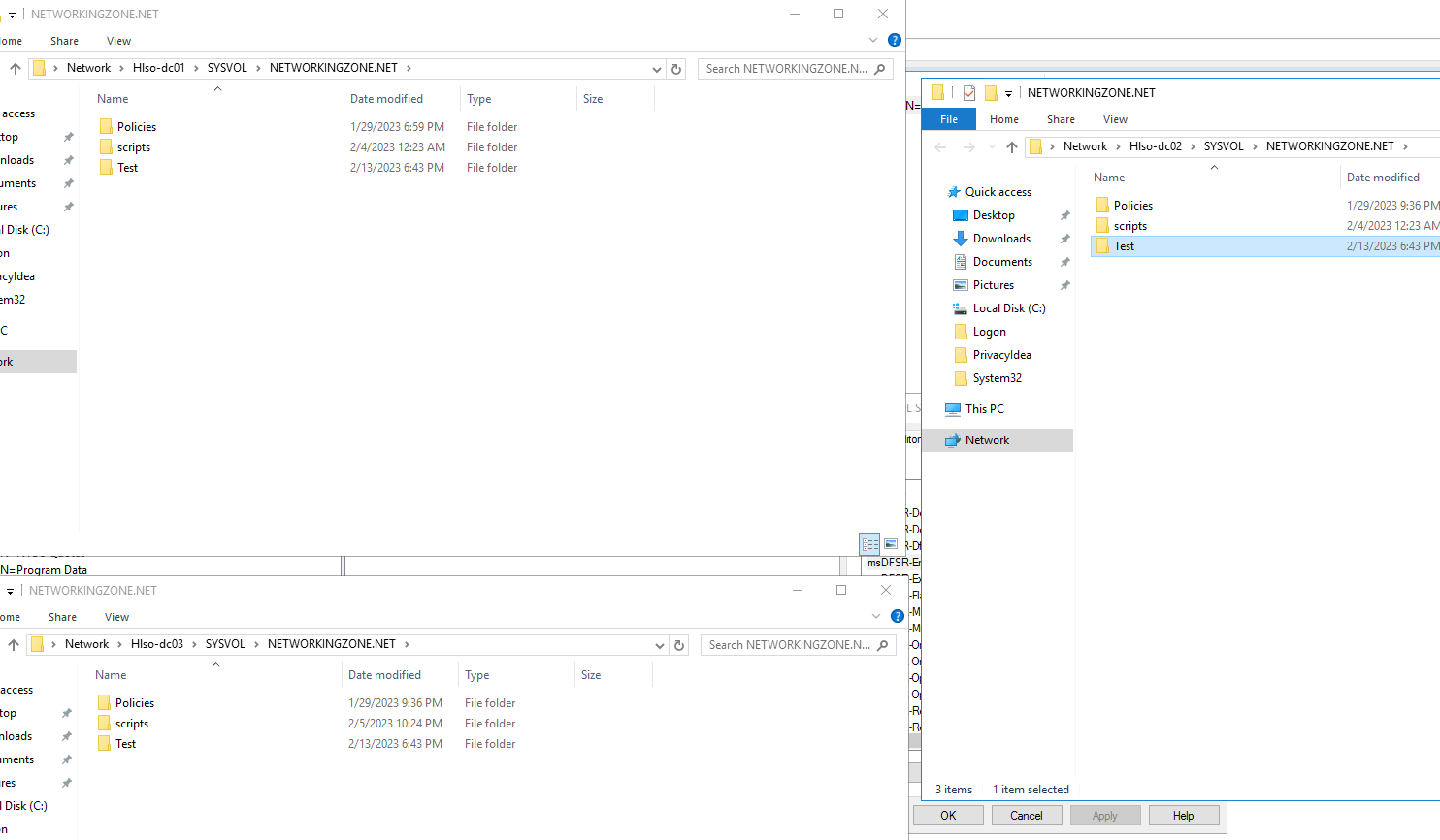 Active Directory: SYSVOL Folder not replicating - Mexicali IT